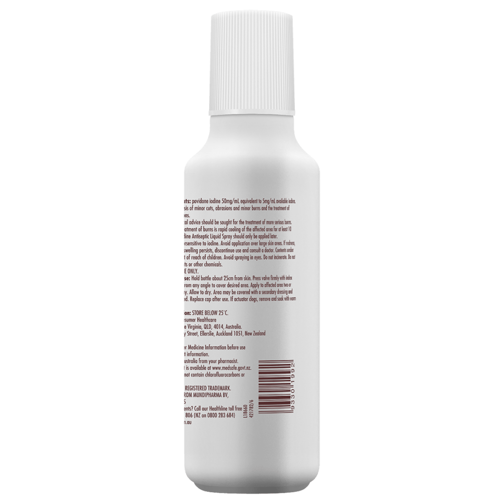 Betadine Antiseptic Spray | For Cuts & Minor Skin Infections